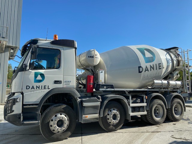 Fabrication et livraison de béton - Groupe Daniel